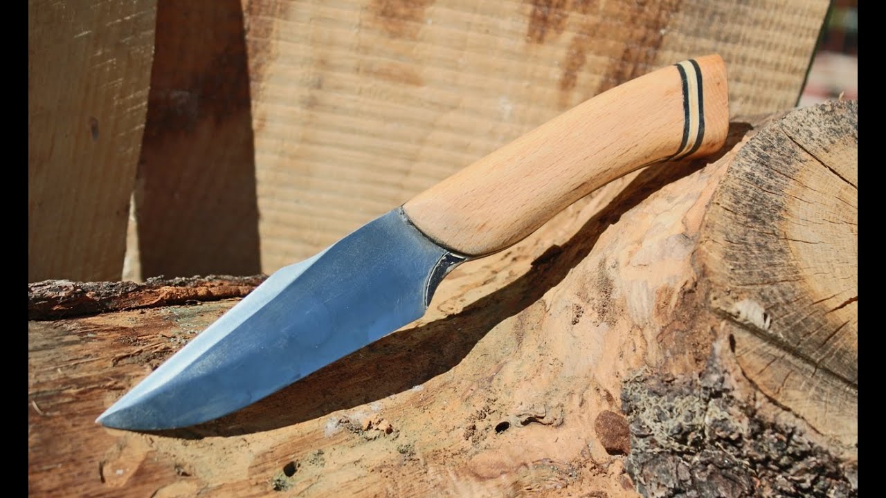 KnifeMaking - Clip Point Knife - YouTube