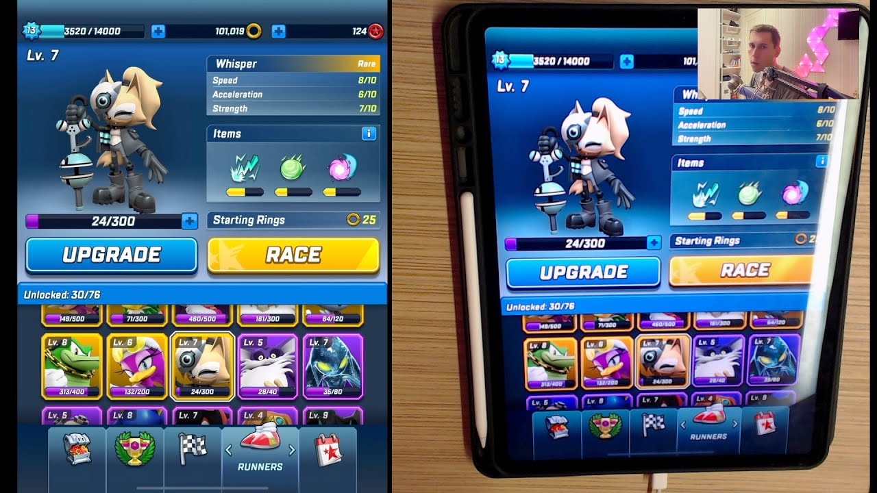 Sonic Forces (iOS, Android) WHISPER THE WOLF - Character Review ...