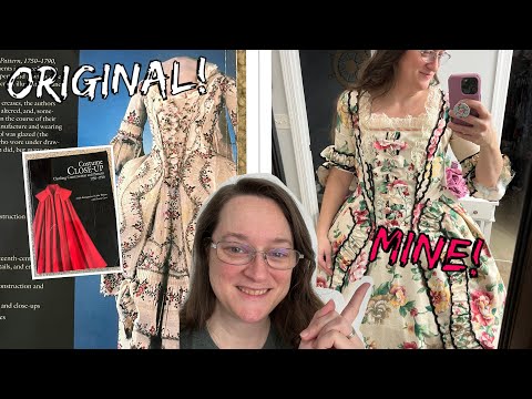 18th Century Finished Gown - Part 1 | Costume Close-Up #costube