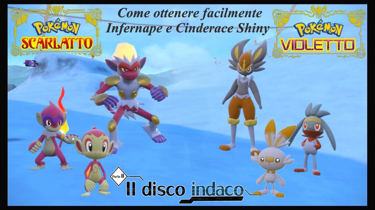 Infernape Cinderace Shiny Come ottenere Chimchar Scorbunny guida ...