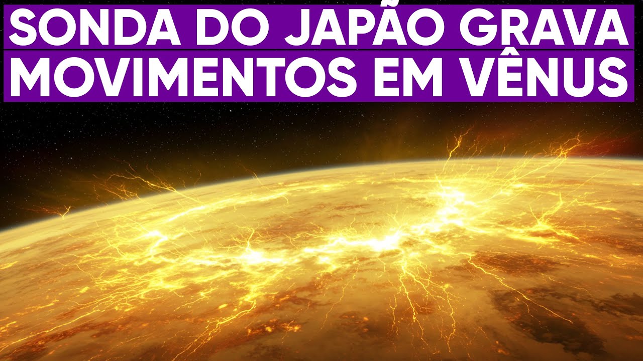 Sonda grava movimentos na atmosfera de Vênus - YouTube