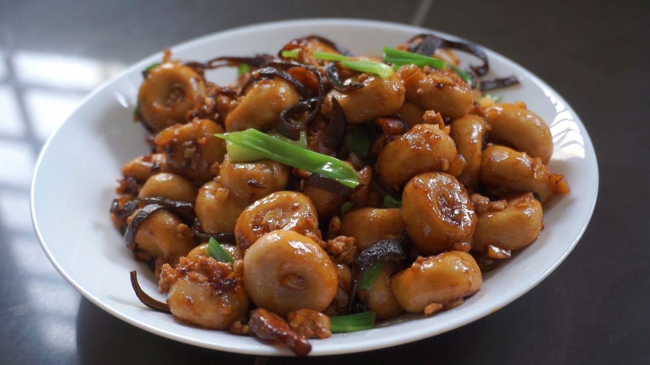 STIR FRY SIGNATURE ABACUS SEEDS | 客家算盘子 | HOME COOK RECIPE #36 - YouTube