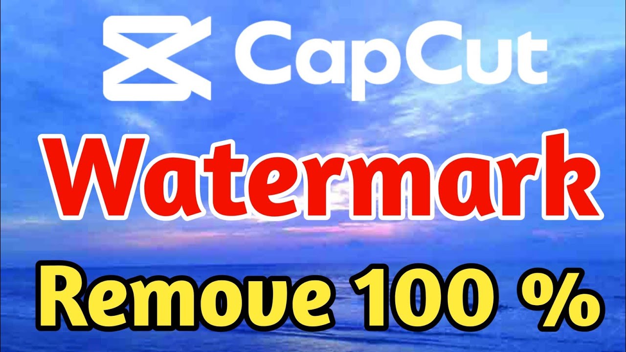 How to remove Capcut watermark logo | ক্যাপকাট লোগো কিভাবে রিমুভ করবো ...