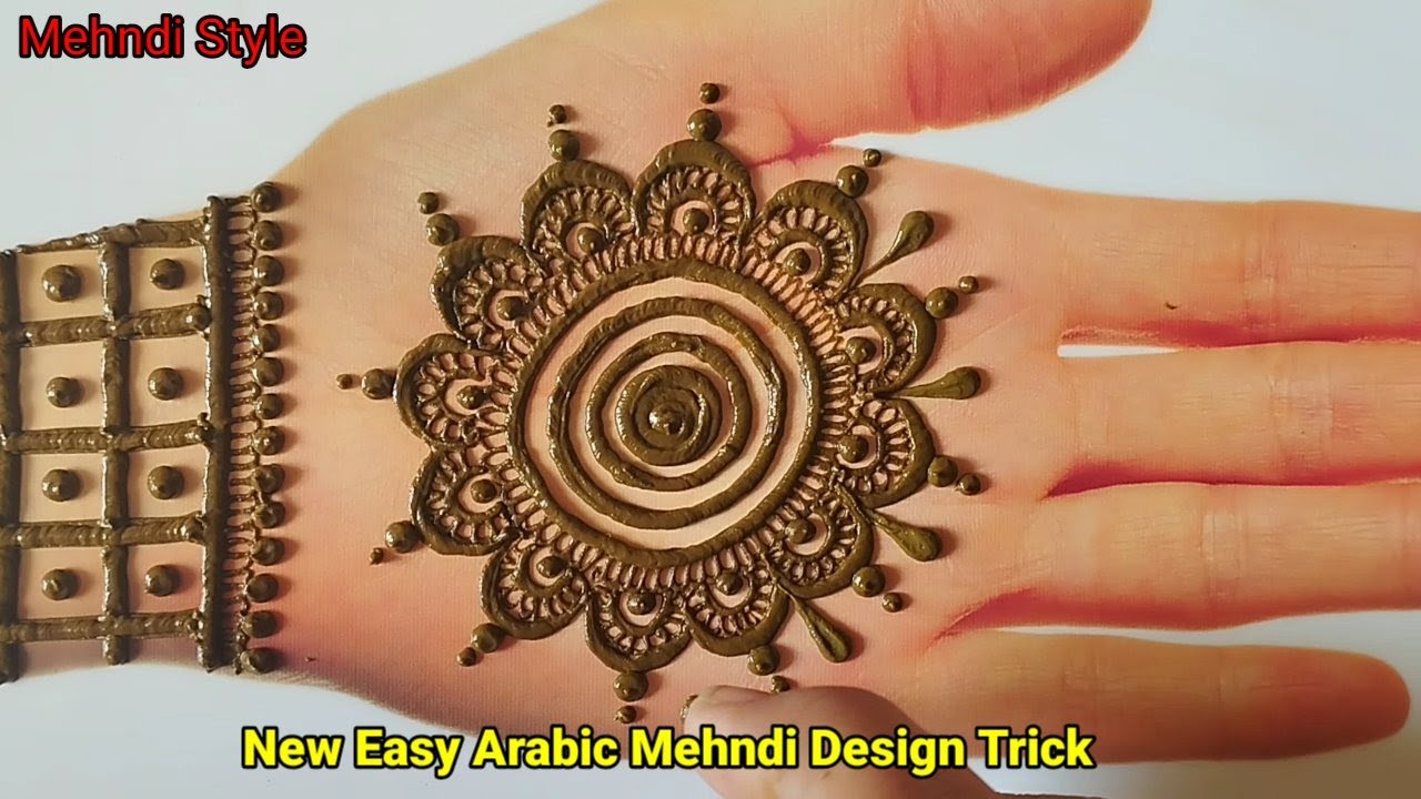 Learn New Simple Easy Mehndi Design 2022 | Easy Mehndi Style | Simple ...