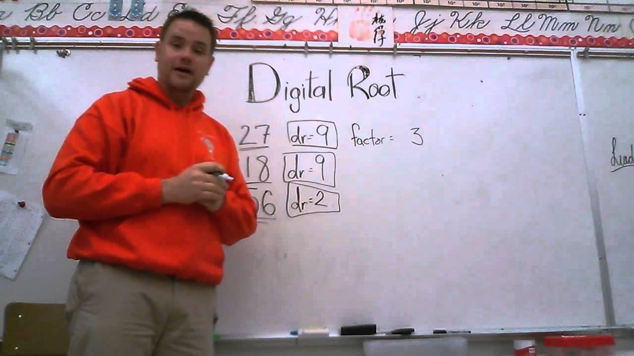 Mr. Gadd's Lesson on Digital Roots - YouTube