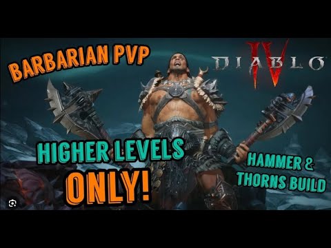 Diablo IV Barbarian PVP 7 MULTI KILLS !! Best Build Barbarian PVP ...