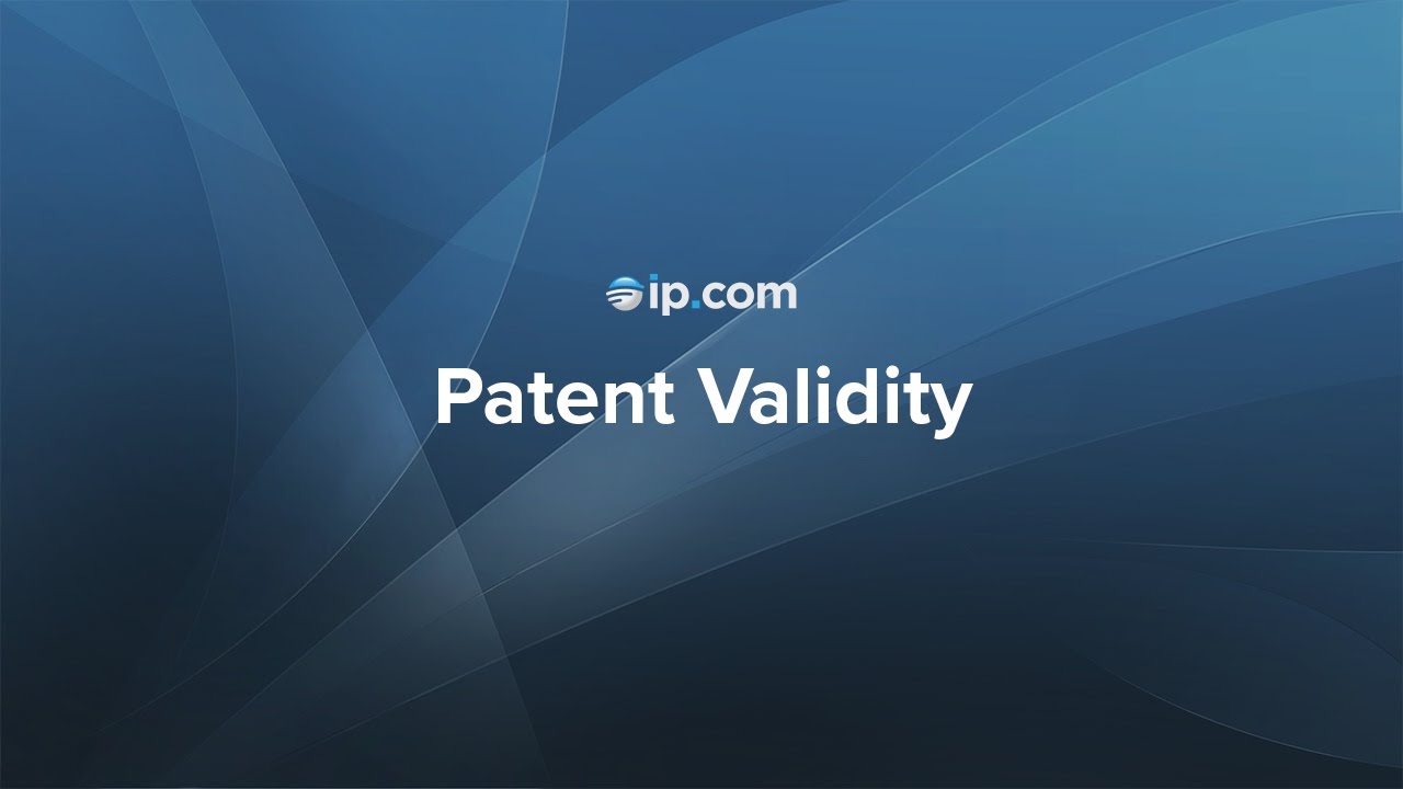 Patent Validity - YouTube