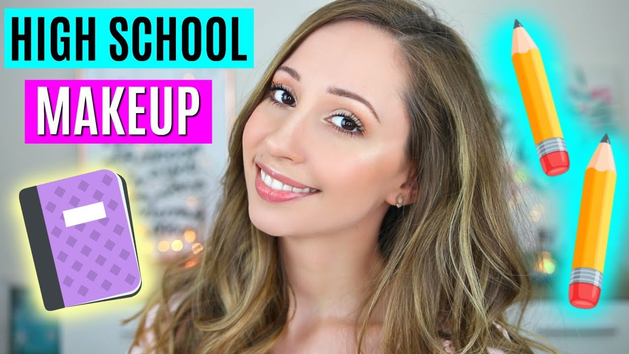 High School Makeup Tutorial - Back to school! - YouTube