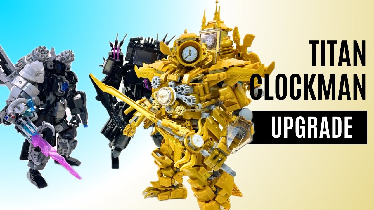 Lego MOC_Titan Clock man 2.0 타이탄클락맨 #legomoc #legomech #skibiditoilet # ...