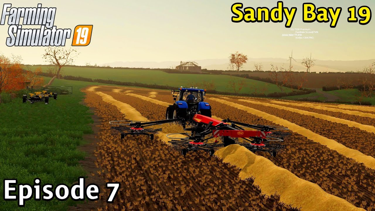 Farming Simulator 19 Timelapse - Sandy Bay 19 V1.1 Seasons Yr1 Ep 7 ...