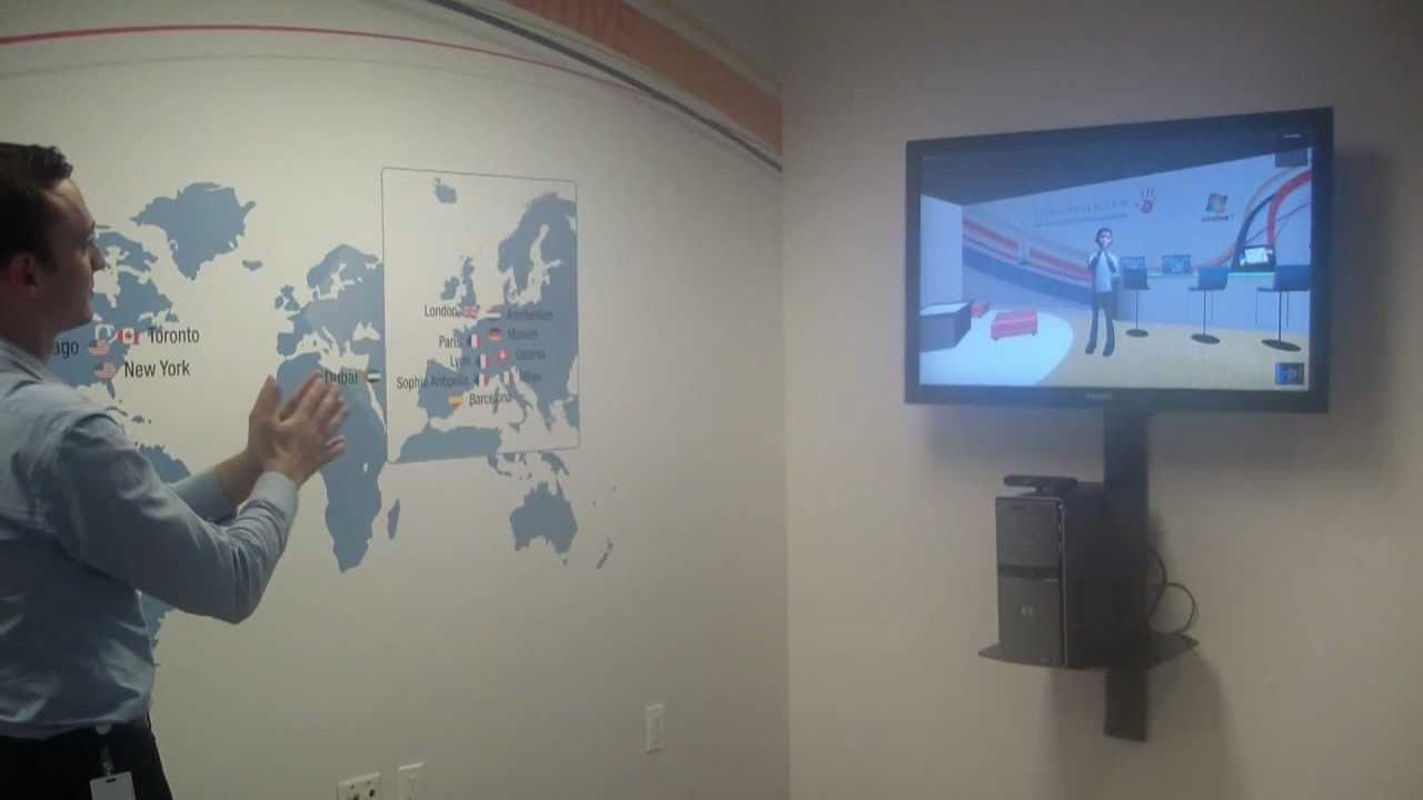 Kinect Avatar on Windows 7 by AFTER-MOUSE.COM - YouTube