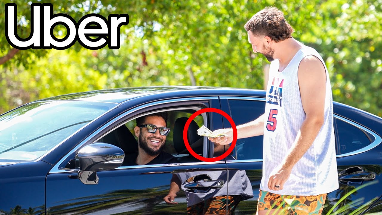 Giving An Uber Driver The Best Day Ever.. - YouTube