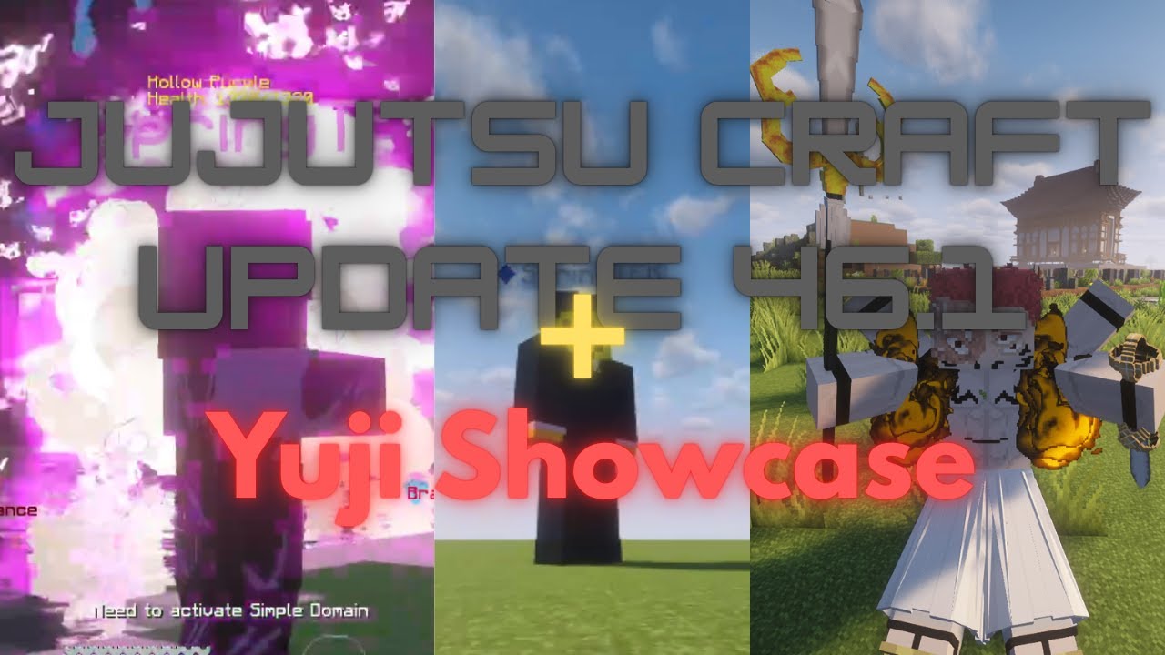 Current Jujutsu Craft + Tutorial | Minecraft Mod Showcase/Yuji Showcase ...