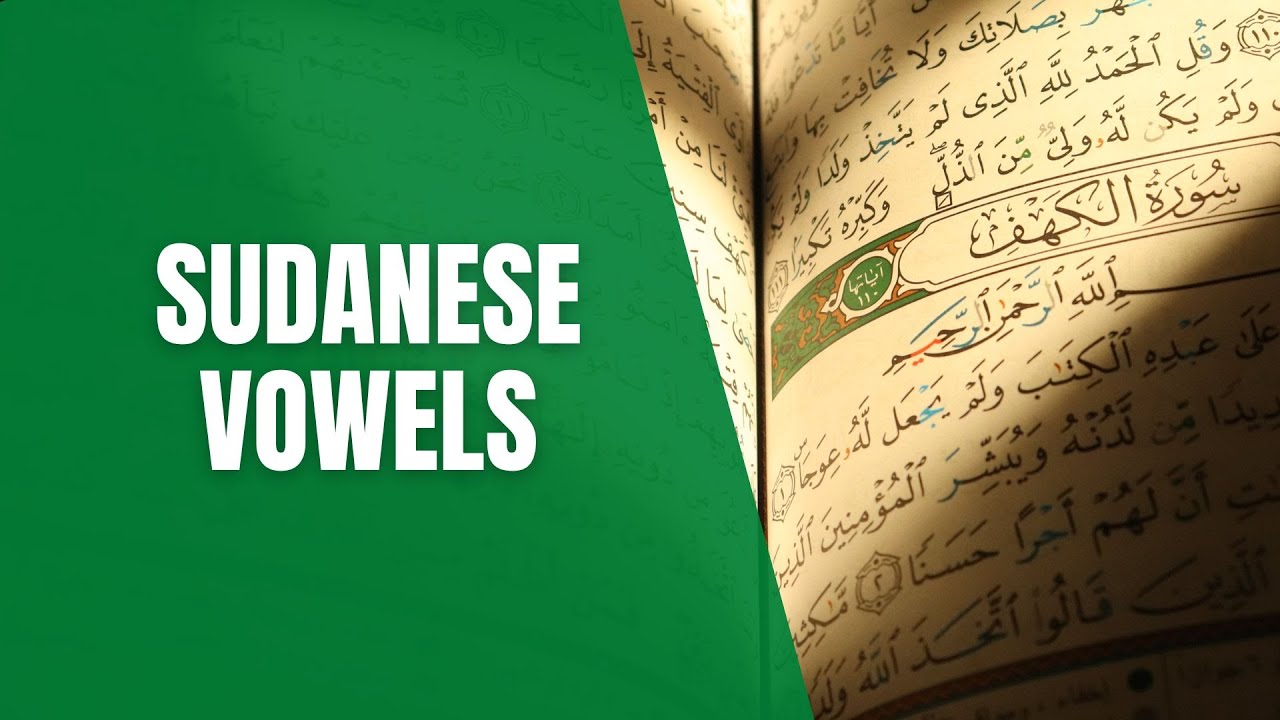 Vowels in Sudanese Arabic - YouTube