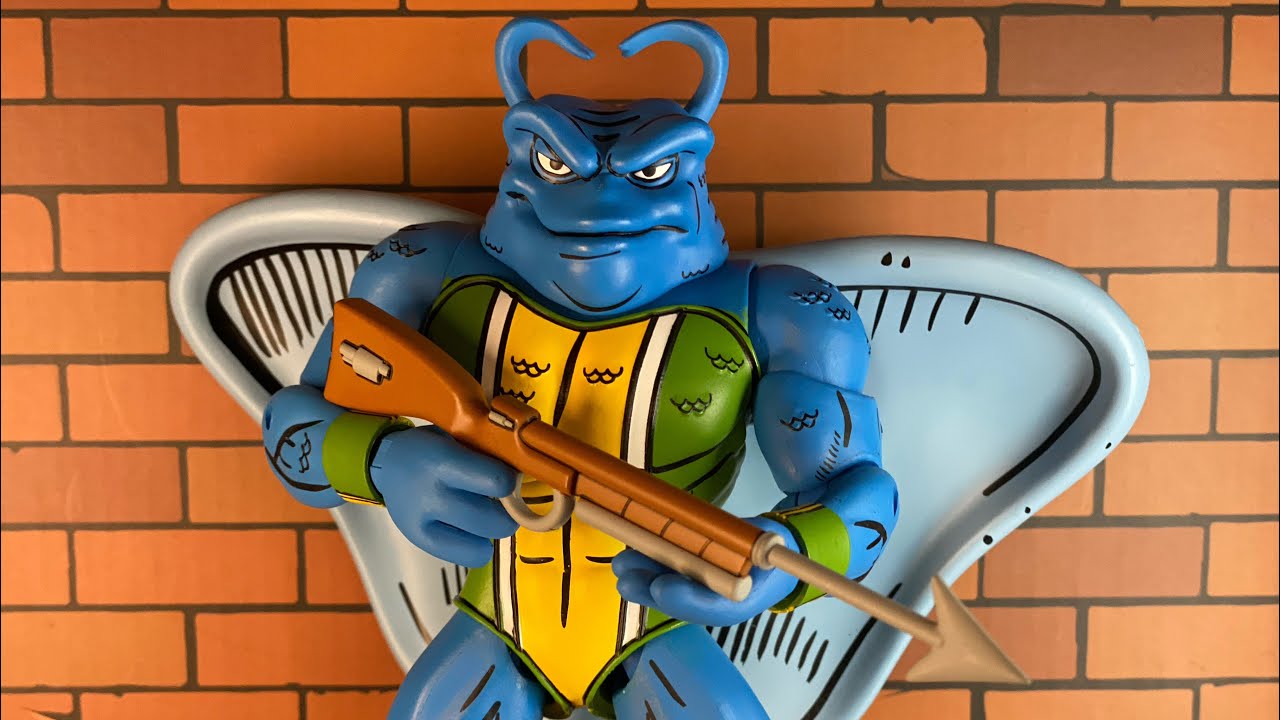Neca TMNT Adventures Man Ray Action Figure Review - YouTube