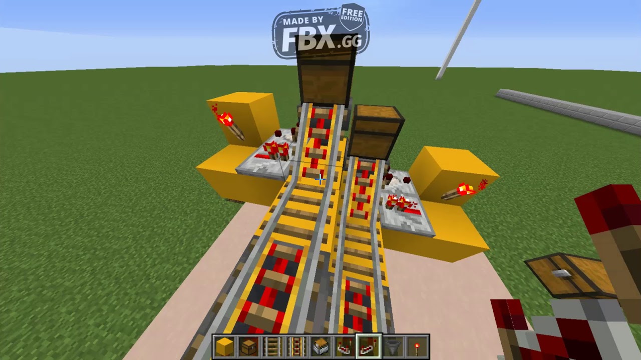 How To Make A AutoMatic Furnace/Smelter:Redstone Tutorial - YouTube