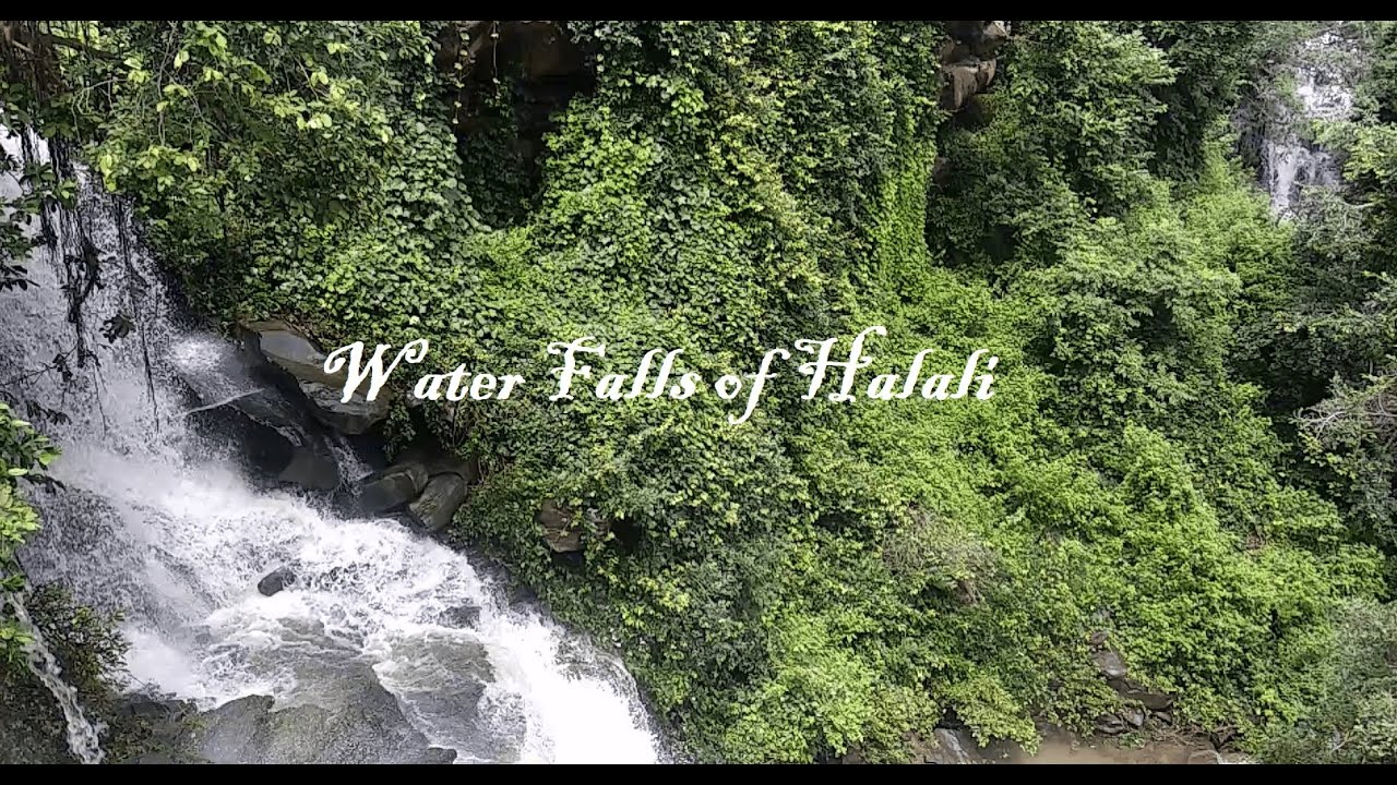 Water falls of Halali | Halali Blue Water | - YouTube