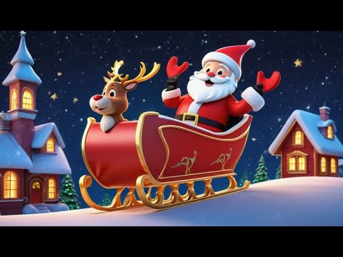 Santa’s Sleigh Bells Jiggle | Christmas Nursery Rhyme | Kids Songs ...