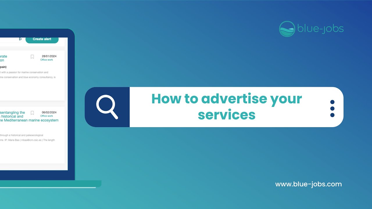 How to advertise your services - YouTube