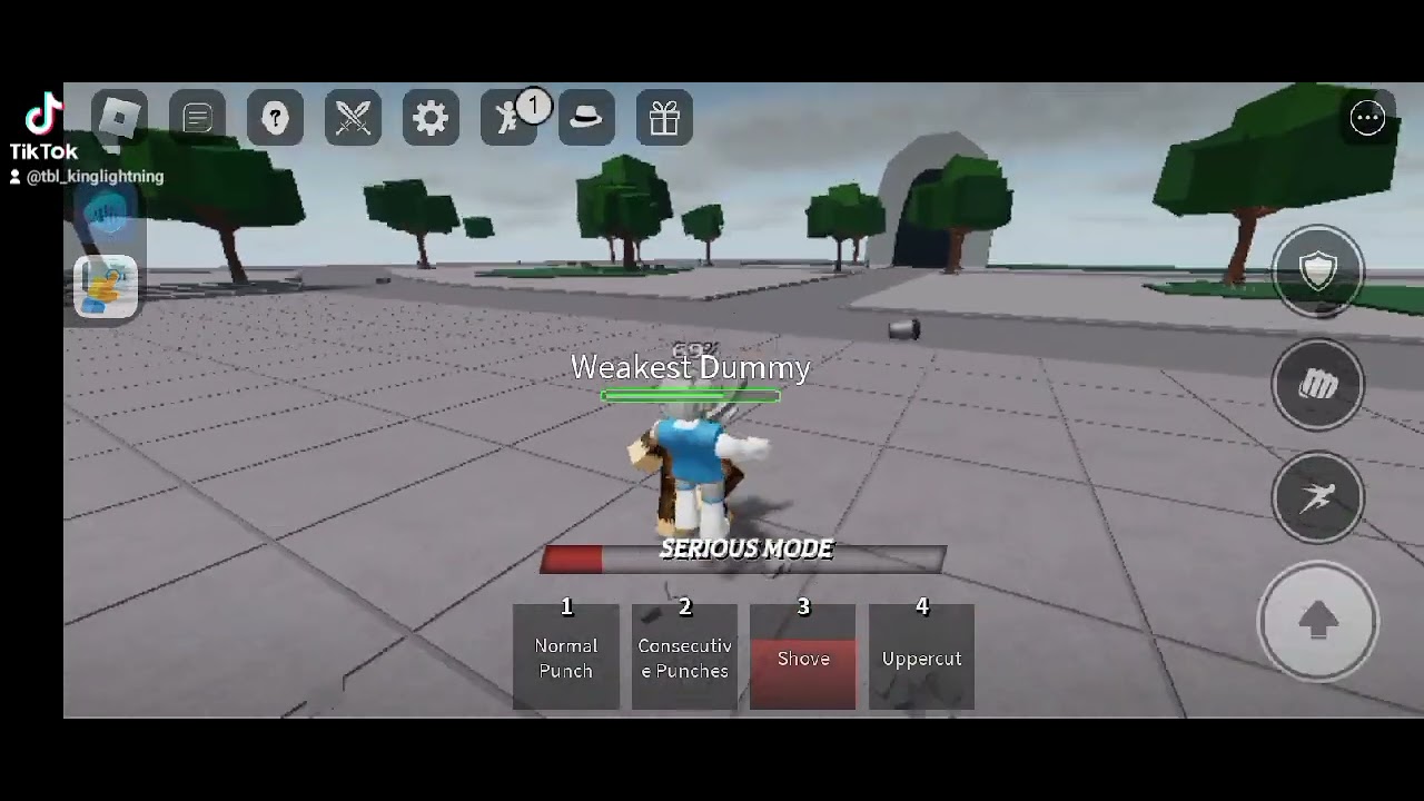 Roblox The Strongest combo - YouTube