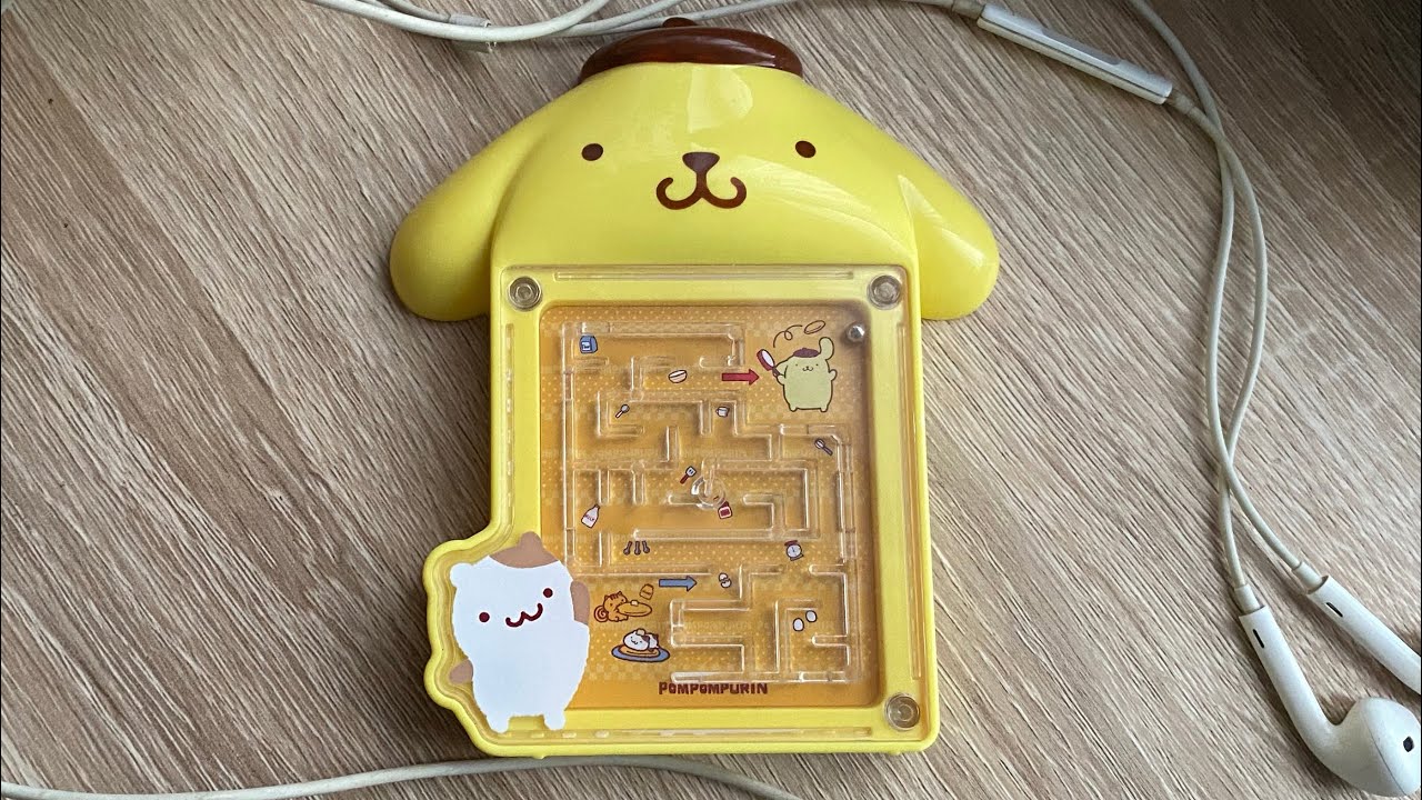 PomPompurin Sanrio Marble Maze Run Labirint Game | Play Toys ASMR ...