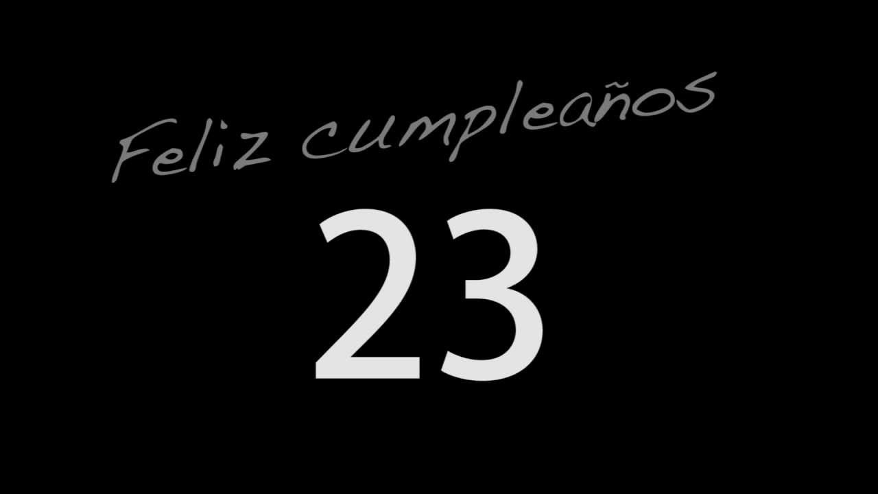 Felices 23 años Gotzon - YouTube