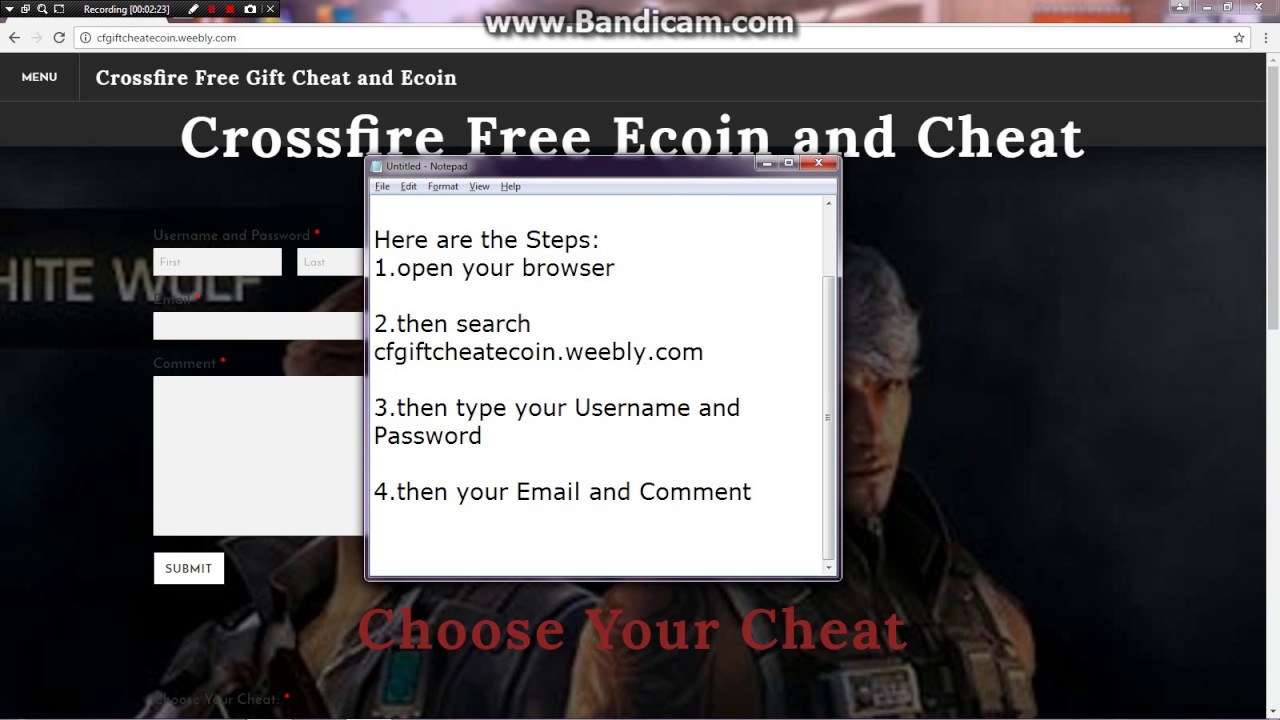 How to have Cheat and Ecoin in Crossfire Philippines 2017-2018 - YouTube