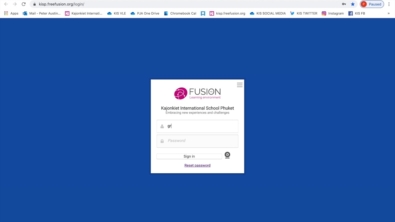 How to activate your KIS Fusion VLE student account - YouTube