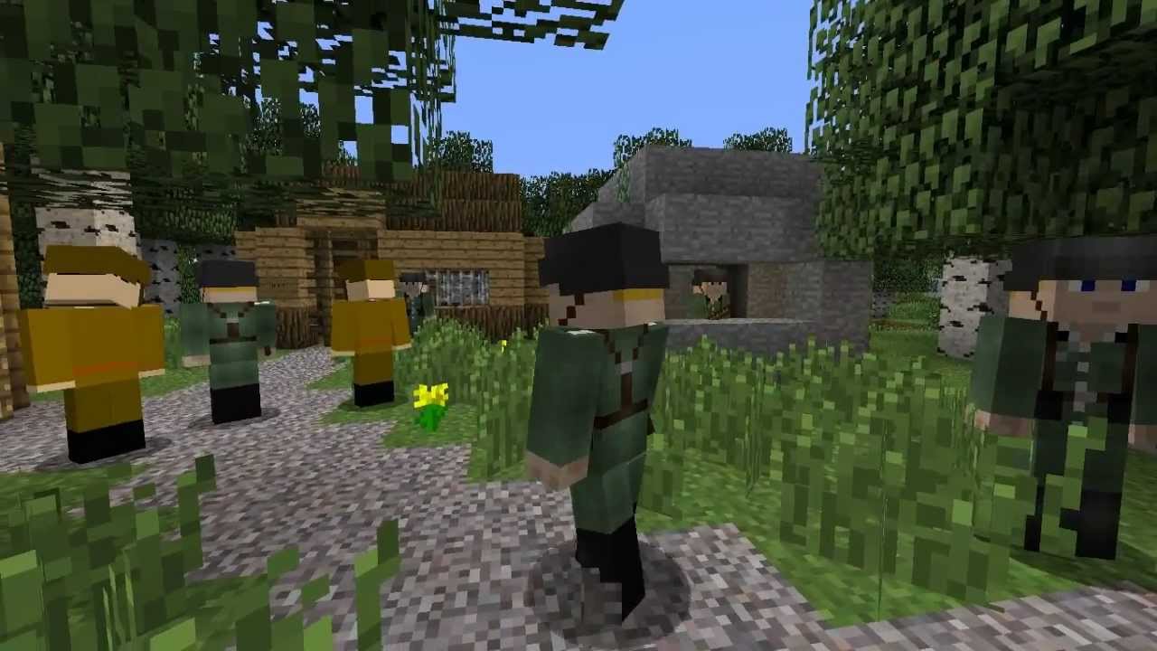 [Minecraft Machinima WW2] Bohaterowie 1939 [Heroes of 1939] Part 1 ...