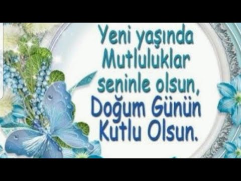 En güzel whatsapp  resimli doğum günü mesajları