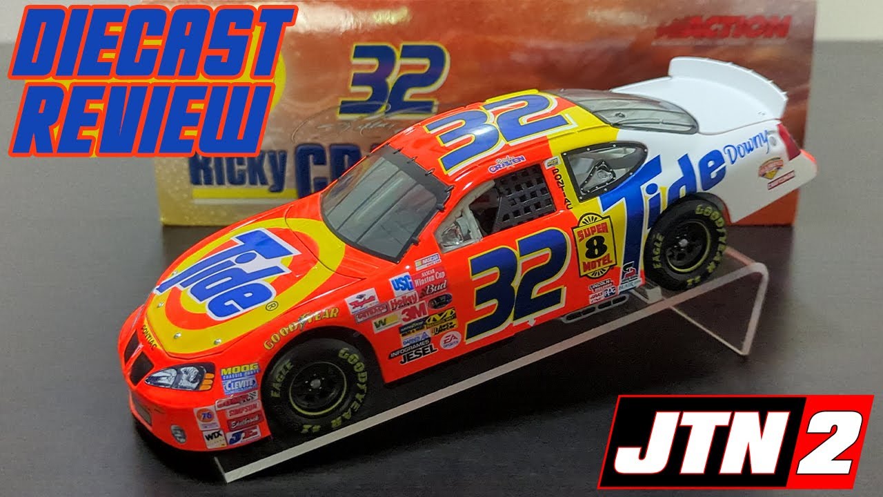 Ricky Craven 2003 Tide Pontiac Grand Prix 1/24 Diecast Review - YouTube