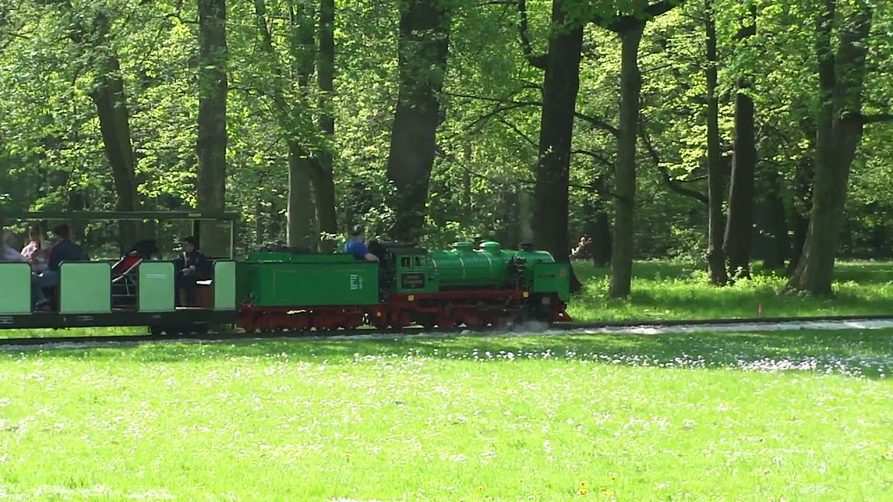 Ridable miniature steam railway - YouTube