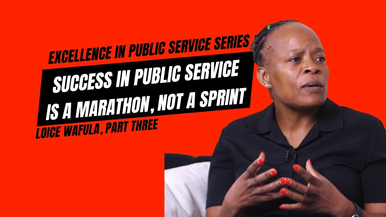 Excellence in Public Service S01Ep03: Success is a Marathon Not a ...