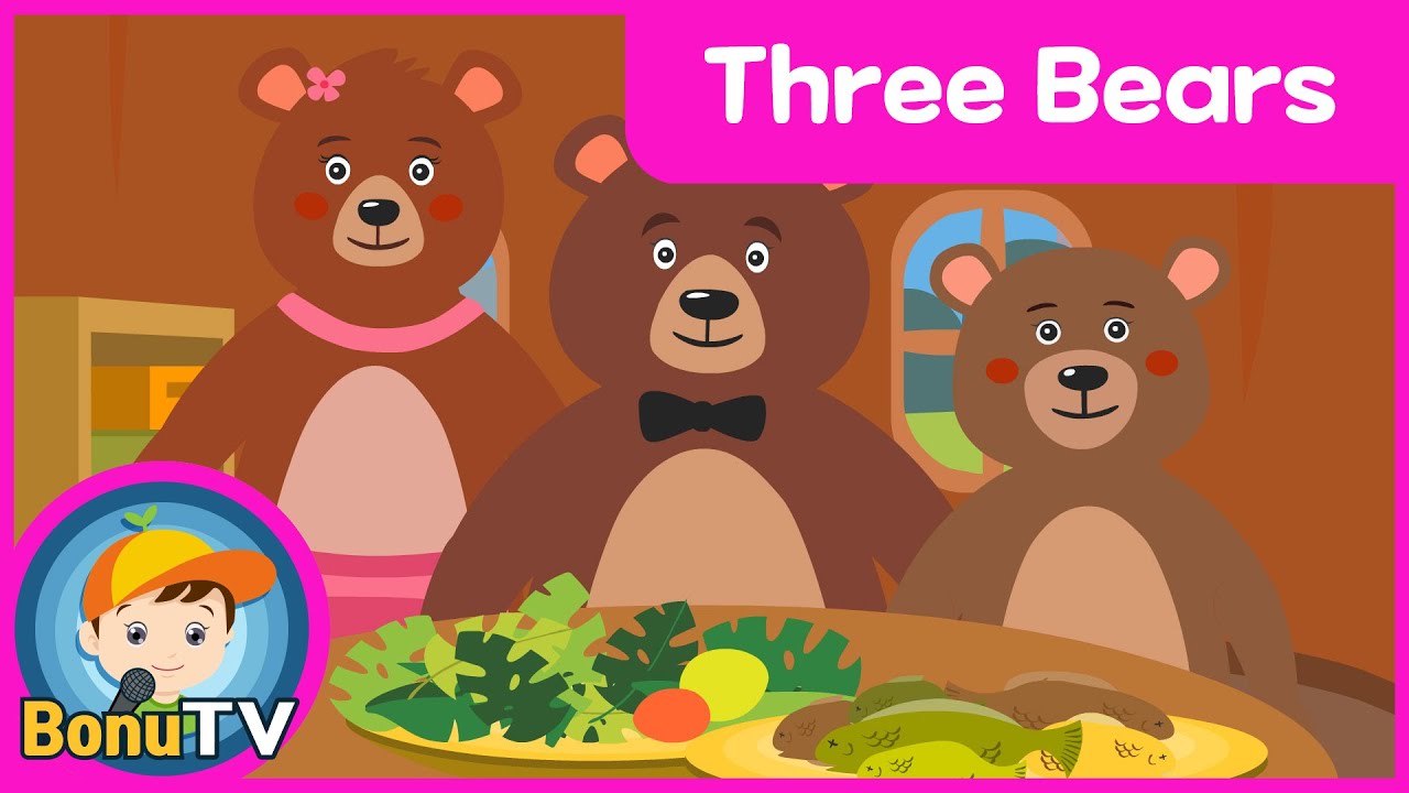 [BonuTV] Three bears Song| Song for Kids | Kids Songs | kids pop - YouTube