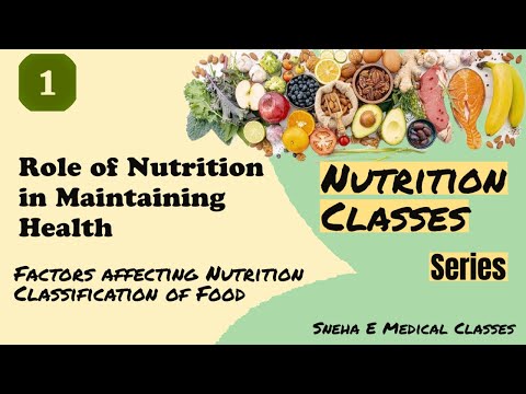Role of Nutrition in maintaining Health!! Factors affecting Nutrition ...