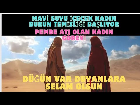 mavi suyu içecek kadın burun temizliği.pembe atı olan kadın önemli görevi !