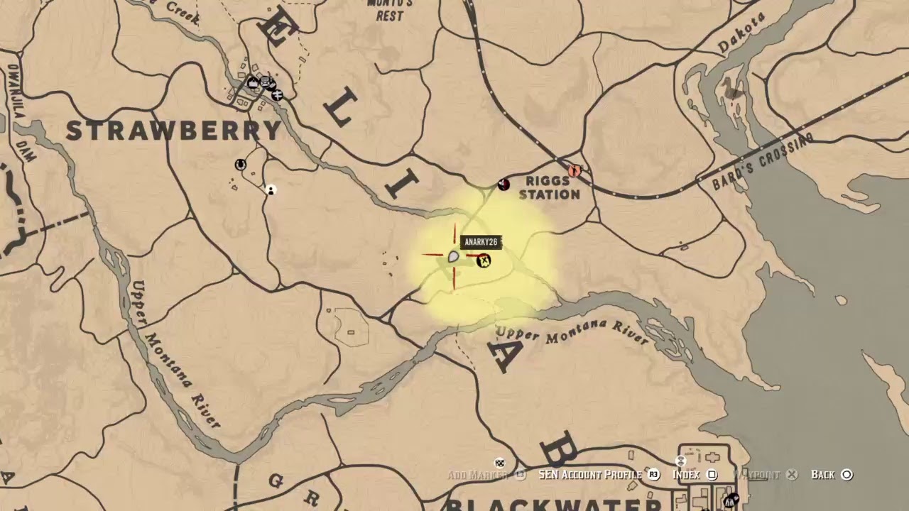 Rdr 2 Online Hawks Eye Creek Treasure Location - YouTube