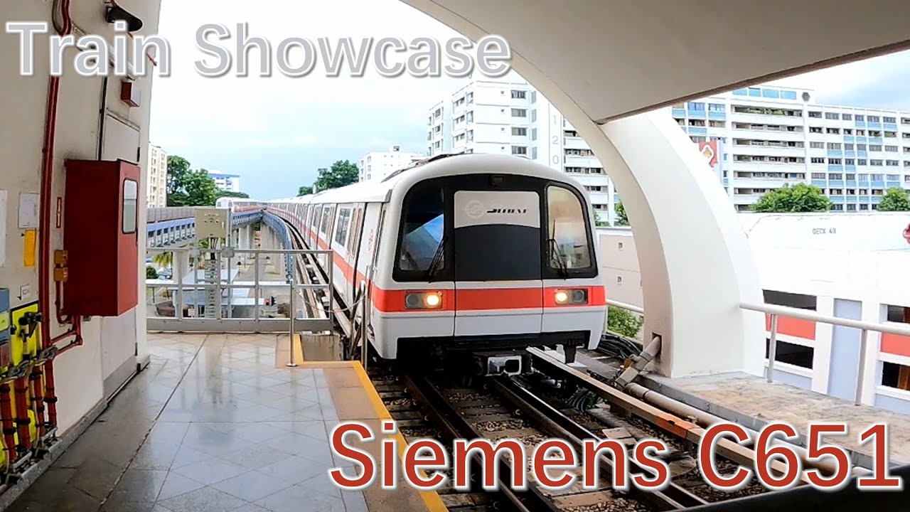 [SMRT]MRT Train Showcase - 1994 Siemens C651 - YouTube