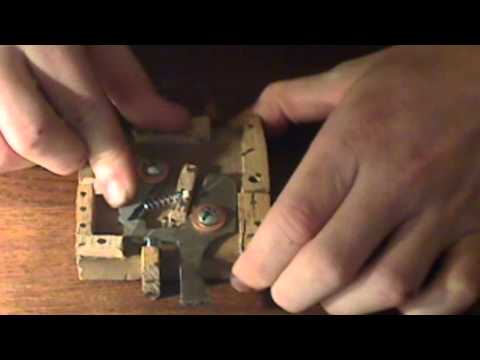 Crossbow Trigger Mechanism - YouTube