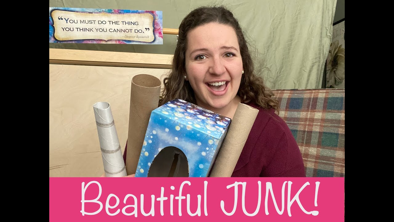 Beautiful junk! How to make a Marble Run! - YouTube