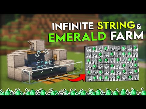 string + emerald fram Minecraft Java/bedrock #AYUSHMANGAMER - YouTube