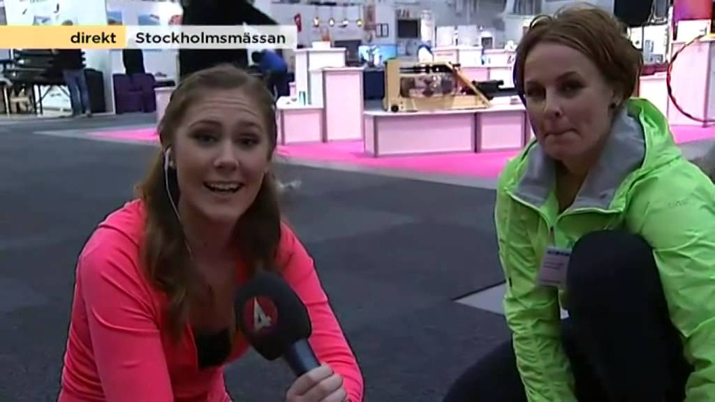 Maria Forsblom direkt från Hälsomässan i Stockholm - Nyhetsmorgon (TV4 ...