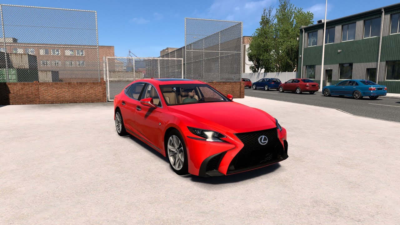 GKVFJX GAMING ETS2 NEW LUXURY CAR MOD LEXUS LS 500 F-SPORT 2018 BY DN ...