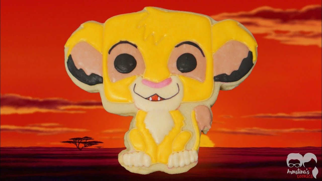 Simba Cookies - Lion King Funko POP! - YouTube