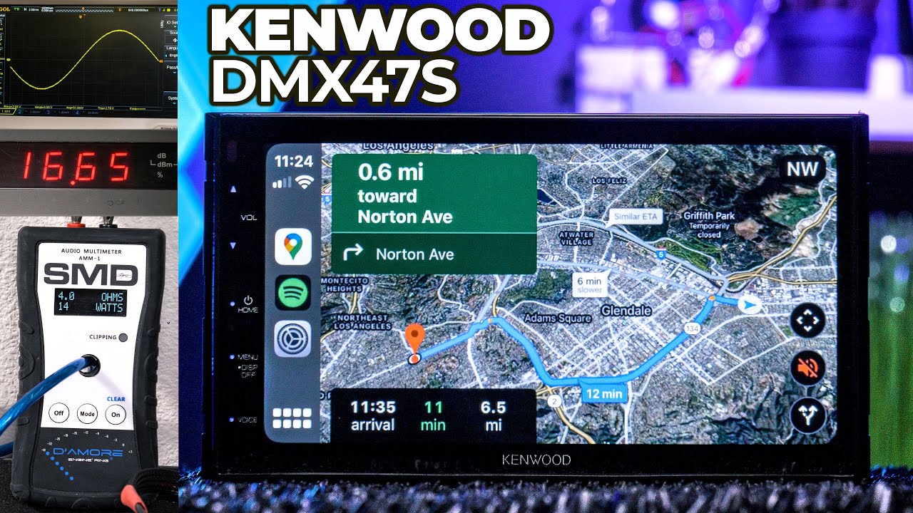 Kenwood DMX47S - Full Review and Power Testing! - YouTube