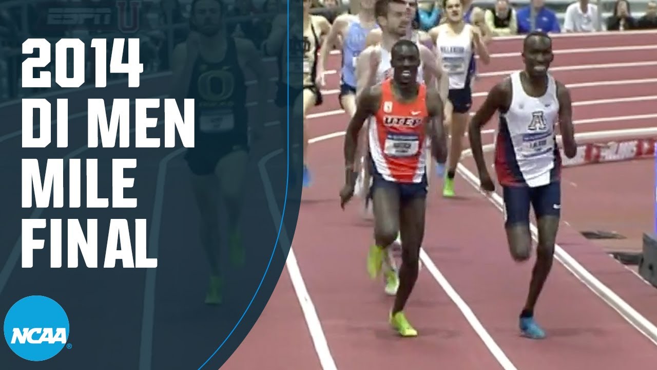 Men's Mile - 2014 NCAA Indoor Track and Field Championships - YouTube