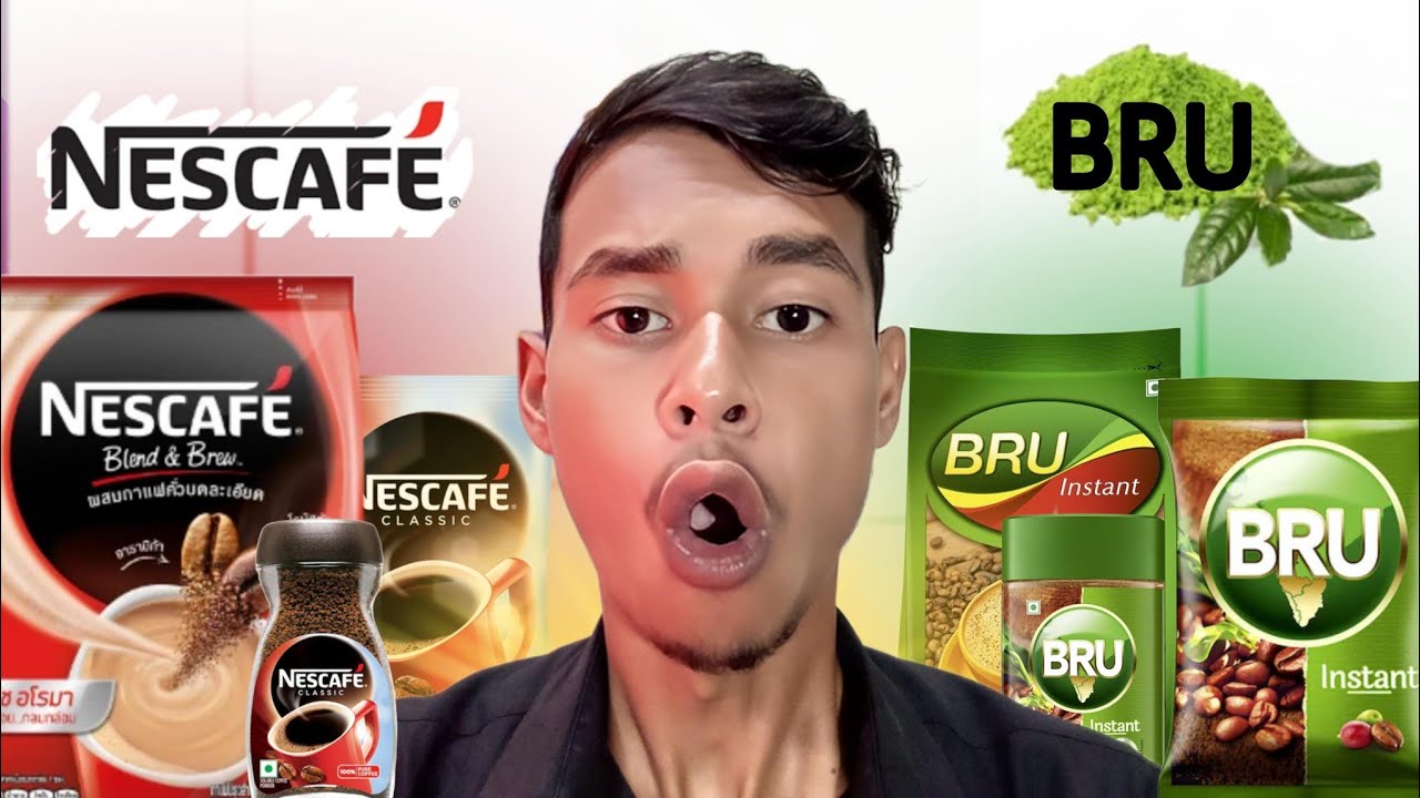 Best coffee compare Nescafe vs Bru hot coffee - YouTube