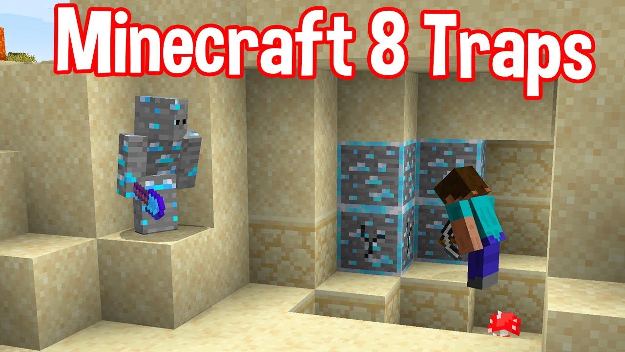 MOST EFFECTIVE 8 ONLINE TRAPS IN MINECRAFT BY SCOOBY CRAFT - YouTube