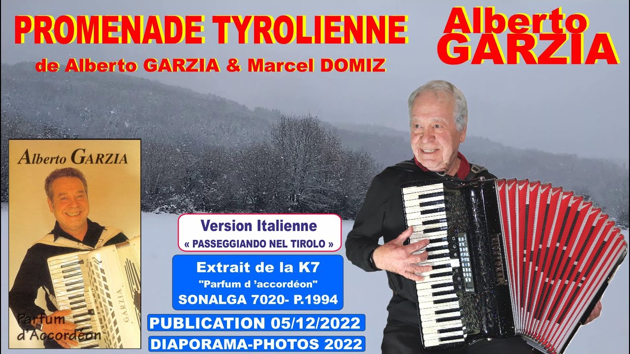 Alberto GARZIA "PROMENADE TYROLIENNE" (Passeggiando nel tirolo ...
