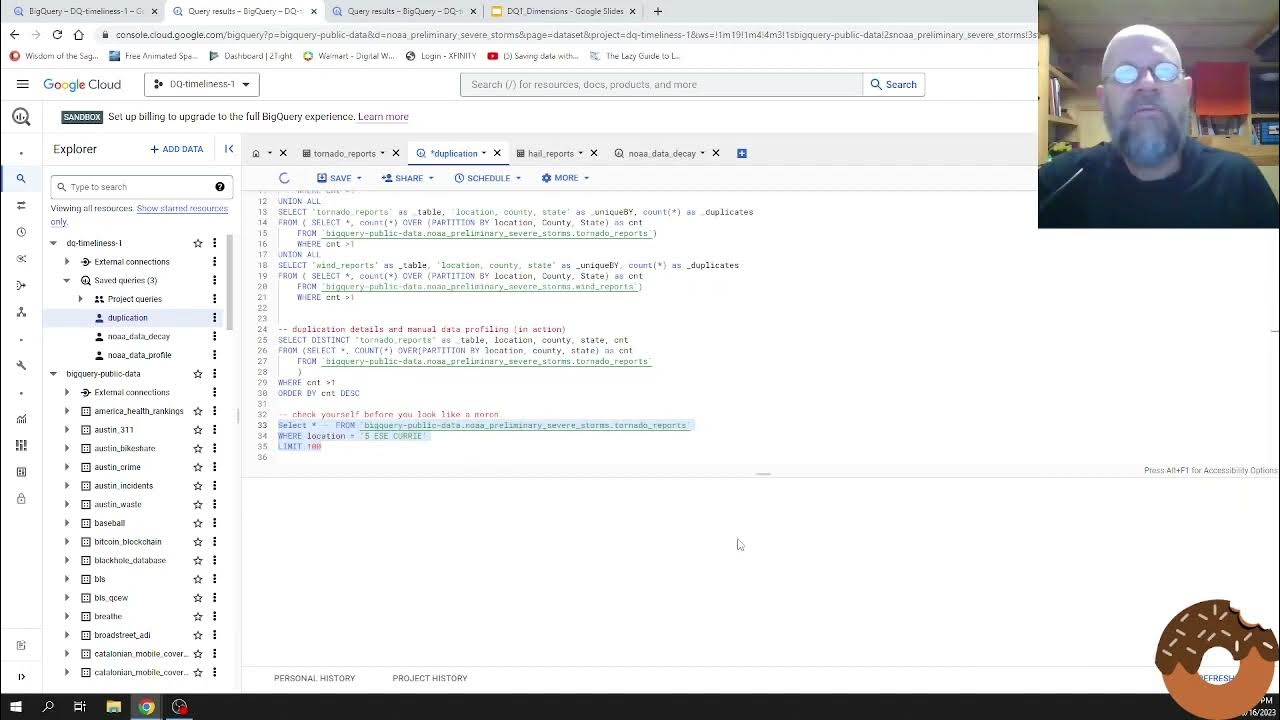 Data Quality Dimensions - SQL Duplication detection - YouTube